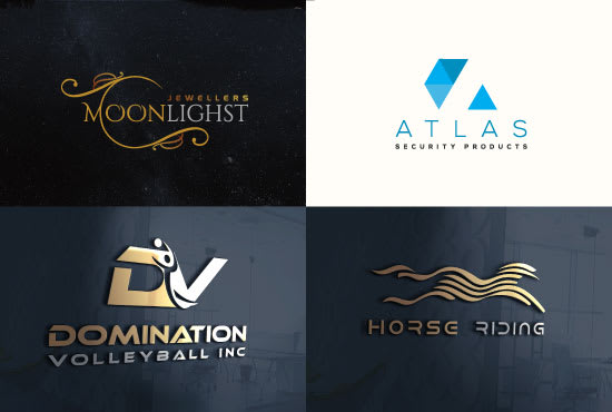 Create modern eye catching logo with free revisions by Naimart | Fiverr