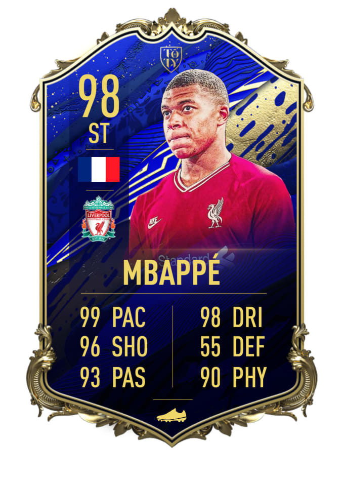 Design you a custom fifa card by Jamesedwards618 | Fiverr