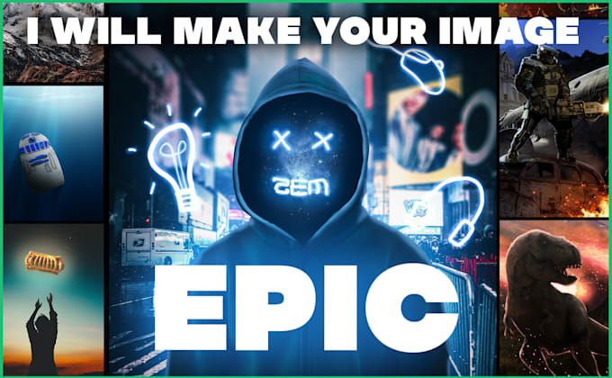 Epically photoshop your image by Semmie1000 | Fiverr
