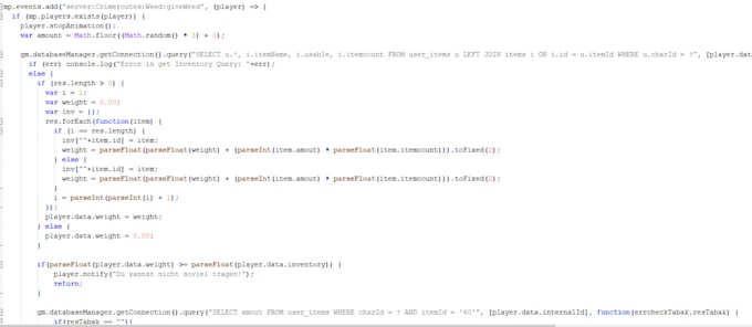 Ragemp scripts fast and cheap by Florimfalcone | Fiverr