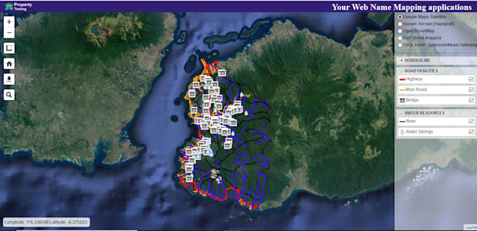 Create interactive web mapping by Radja045 | Fiverr