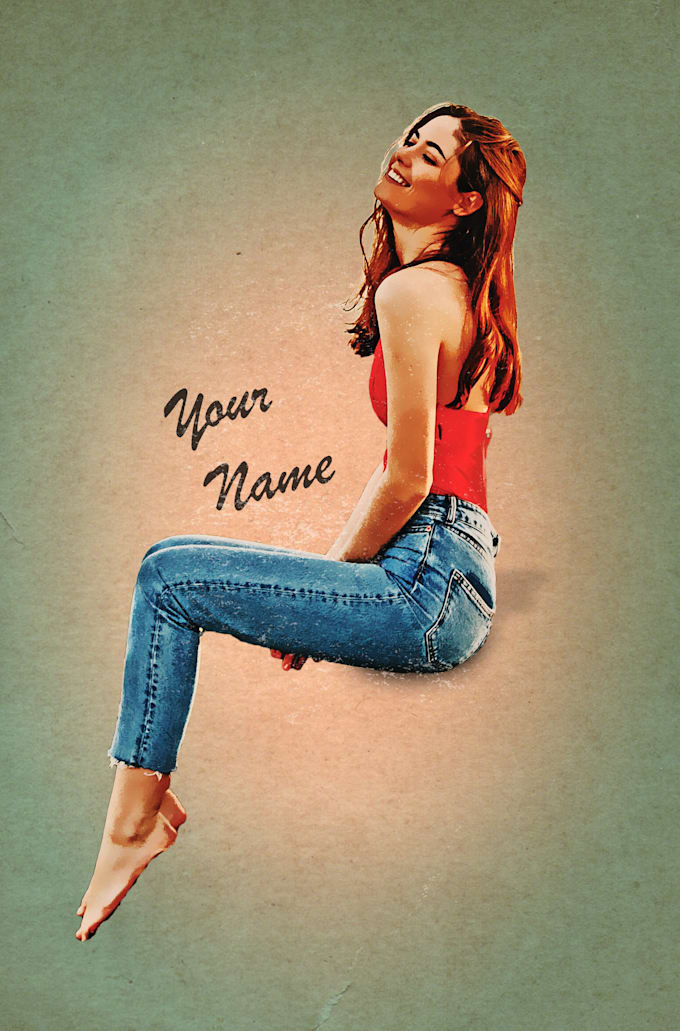 Turn your photo into a retro pinup poster by Boehler795 | Fiverr