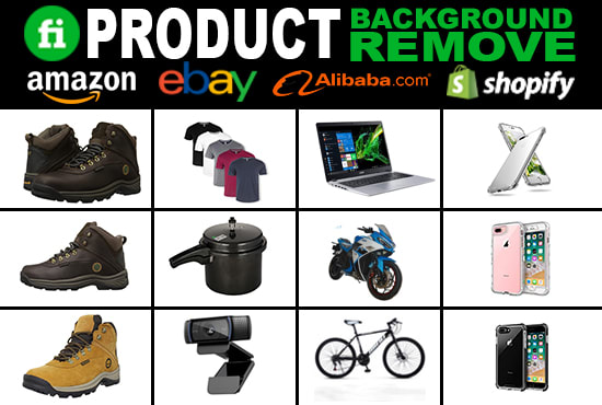 Do amazon, ebay, alibaba, shopify product background remove by ...