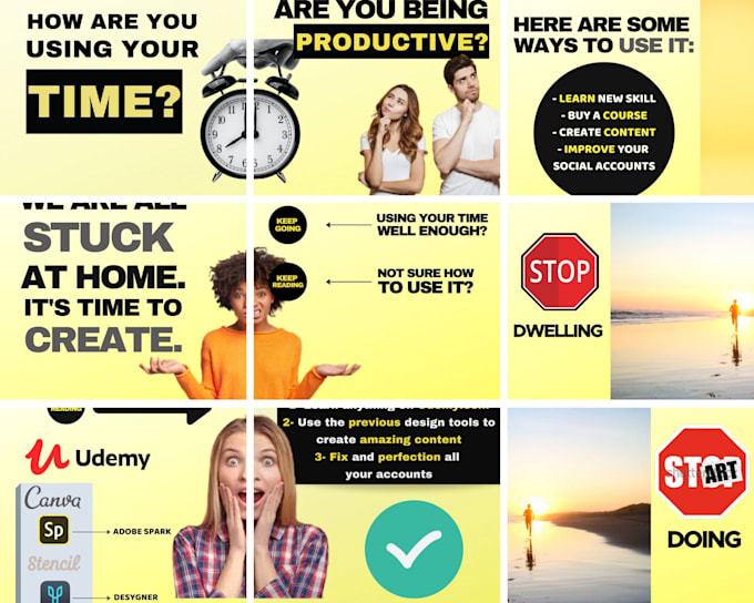 Create amazing instagram posts by Mourali | Fiverr