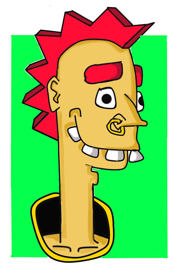 Draw cartoons and 2d characters by Praneelkarter | Fiverr