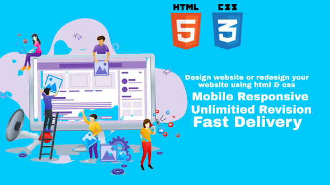 Design website or redesign your website using html and css by Kzfrost ...