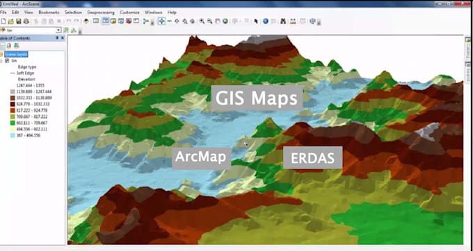 Create gis map, vector map, do spatial analysis by Upendra93 | Fiverr