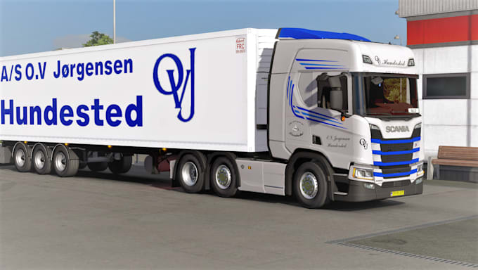 Im creating skins for ets2 and ats truck sim by Rasmus3300 | Fiverr