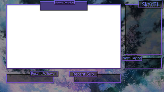 Create a twitch and osu overlay with your ideas by Skyri3l | Fiverr