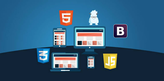 Make website in html css javascript and bootstrap by Osama_mateen | Fiverr