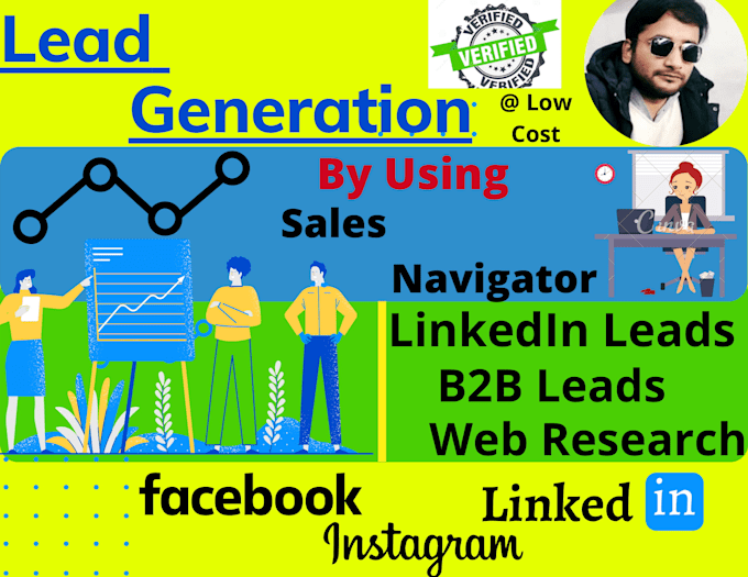 Do verified b2b lead generation in 12 hours by Syedanwarul786 | Fiverr