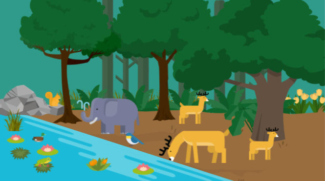 Create a 2d animal animation video by Vinitapariyani | Fiverr