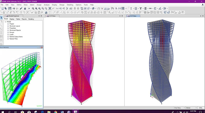 Design and analyze any complex civil engineering structure by Ihtisham ...