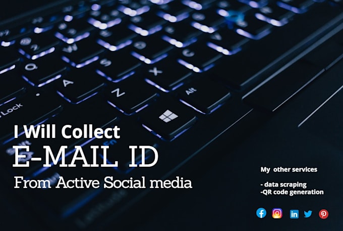 Collect 500 active email id from your business by Rashidh7 | Fiverr