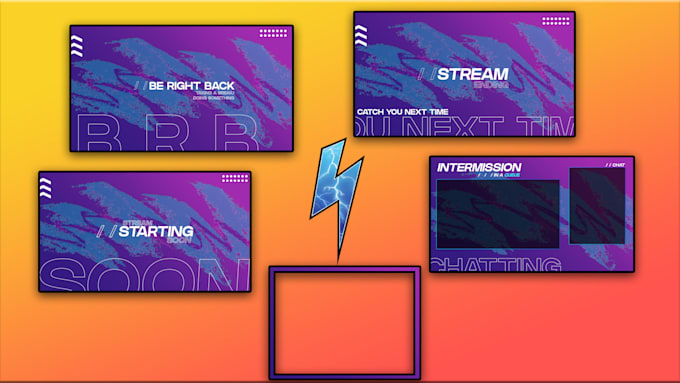 Design an animated stream overlay for twitch or mixer by Edgarlamelajr ...