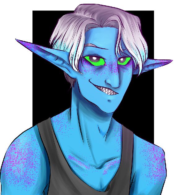 Draw your original character bust full color by Erallia | Fiverr