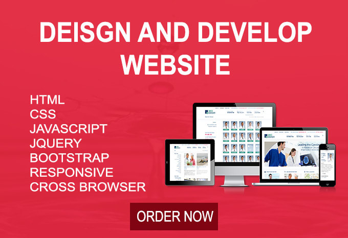 Create Your Website Frontend Using Html Css Bootstrap Js By Nisameher Fiverr