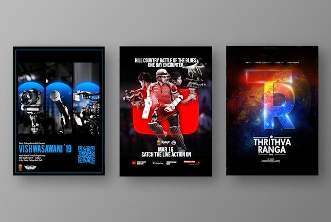 Design modern, eye catching event flyers and posters by Notnavindu | Fiverr