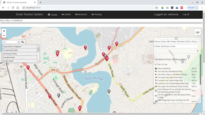 Develop a leaflet map to visualise data by Tituskibiwott | Fiverr
