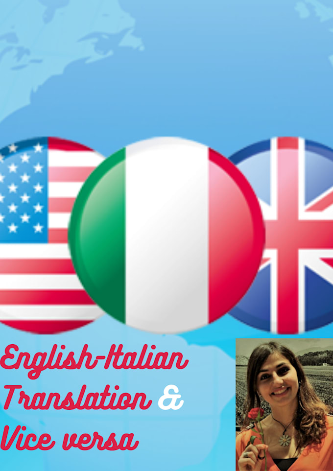 Translate from english to italian and vice versa by Ellaross | Fiverr