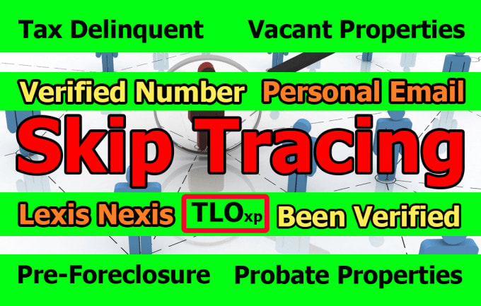Do real estate skip tracing by tloxp by Wajahatburana | Fiverr