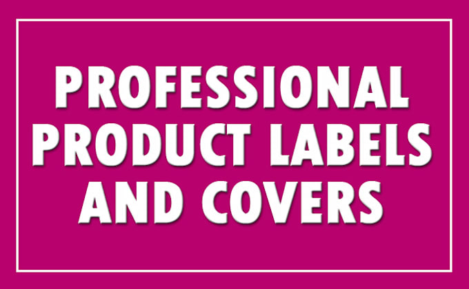 Do professional product labels and covers by Don_matthew | Fiverr