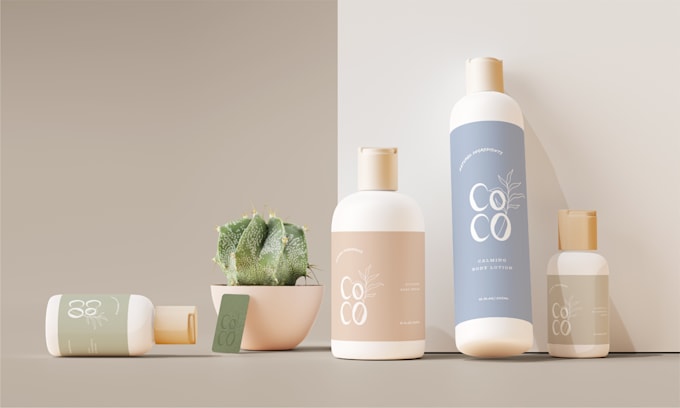 Design professional minimalist label design by Studiomilk | Fiverr