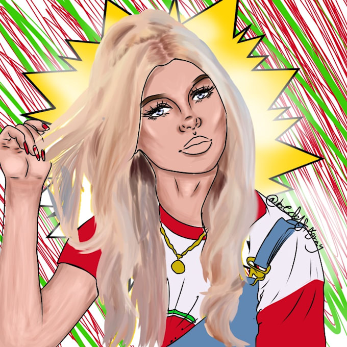 Make instagram vector cartoons by Immuneish | Fiverr