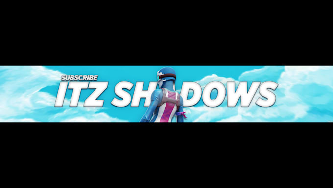 Design you a fortnite youtube banner by Itzshadowsyt | Fiverr