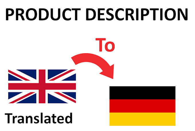 Translate your product description from english to german by Sash1610 ...