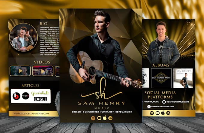 Do rap artist press kit, media kit, epk, speaker one sheet by ...