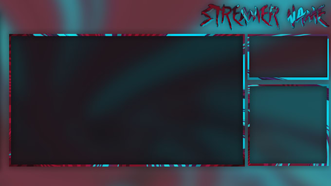 Make you a stream overlay and custom logo by Clownhere | Fiverr