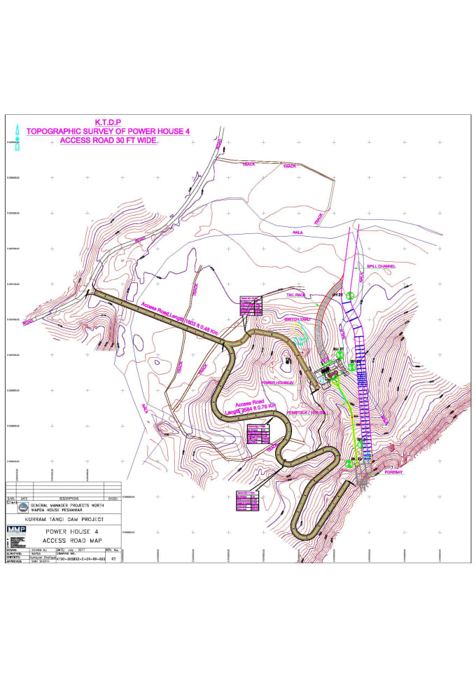Design roads,railway and canals in autocad and civil 3d professionally ...