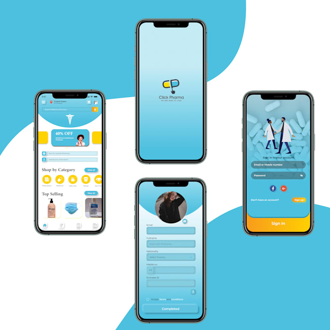 Deliver creative ui ux design for all web and mobile devices by ...