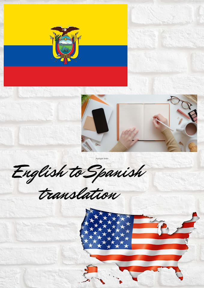 Traducción de inglés a español