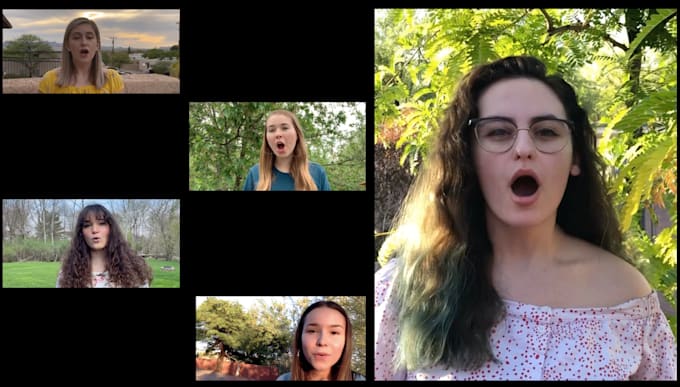 Create your virtual choir video by Ryrypitt | Fiverr