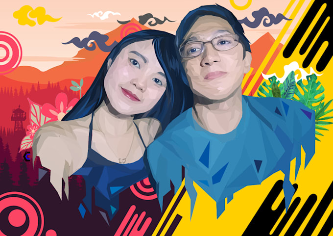 Do low polygon portrait by Charlie_senpai | Fiverr Do low polygon portrait by Charlie_senpai | Fiverr