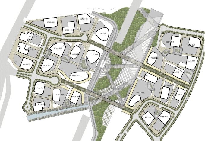 Do mater layout plan drawings at presentation level by Chanhebe | Fiverr