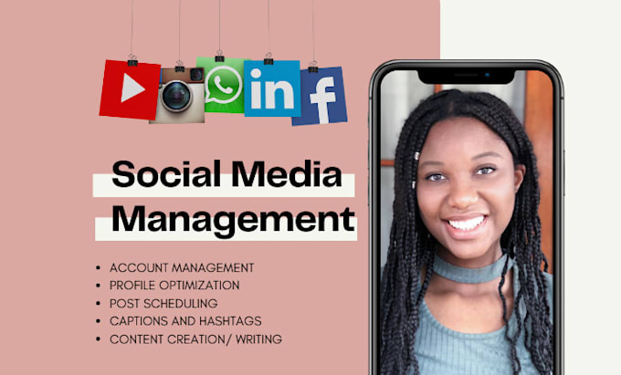 Be your reliable social media manager by Luale_monze | Fiverr