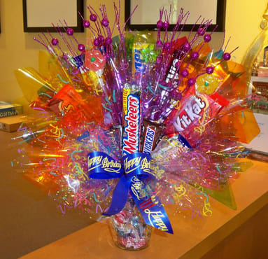 Show you how to create your own candy gift vase by Gpattillo68 | Fiverr