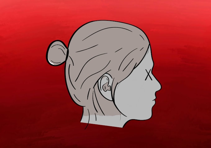 Create a minimalist profile picture, illustration, portrait by ...