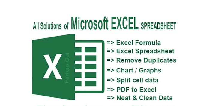 Do everything in microsoft excel by Ehsanmughul | Fiverr