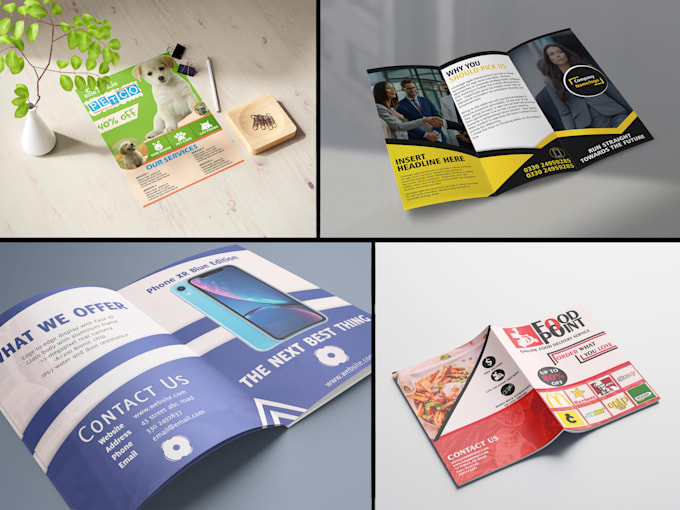 Design high quality brochures, posters and print media by Azedesigns ...