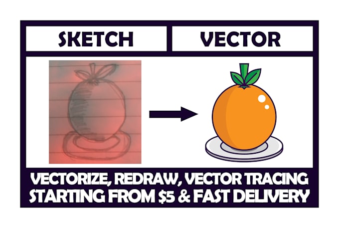 Vectorize, redraw and convert to vector illustration by Diane_design ...