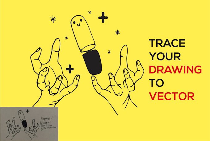 Convert hand drawing to vector digital illustration by Christaphoebe ...