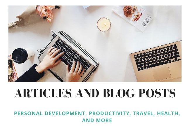 Write a blog post or article by Juliamcglone | Fiverr