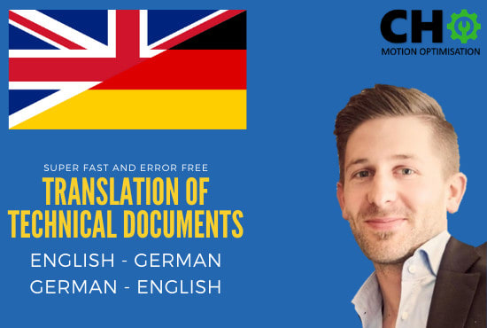 Translate technical documents fast and free of errors by Chmotion | Fiverr