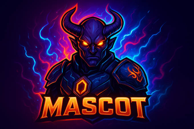 Design esports, gaming, twitch and discord logo with unique mascot ...