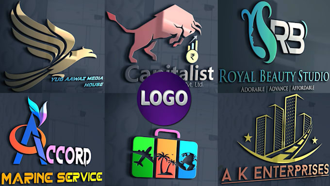 Design a premium logo for your brand identity by Fantasygfx | Fiverr