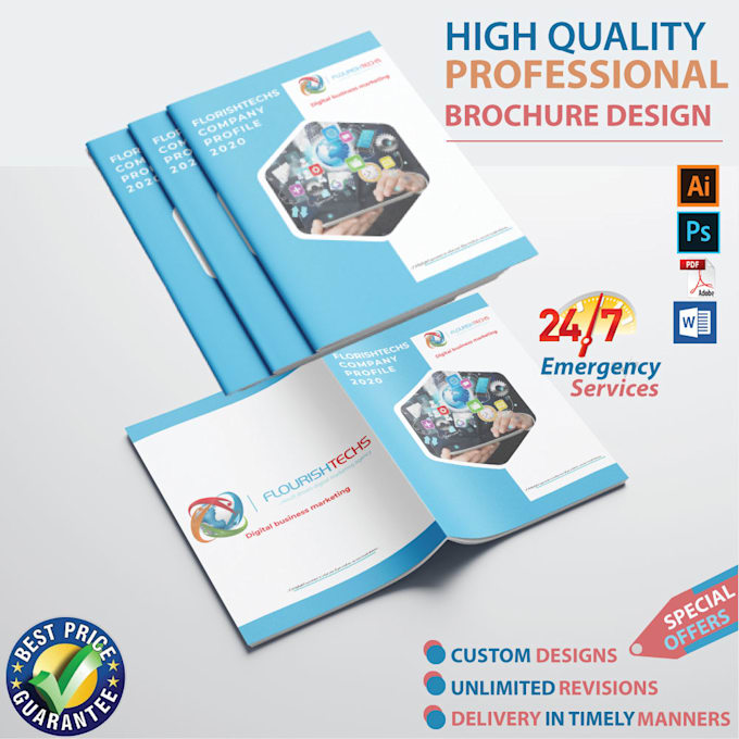 Design a captivating client brochure, booklet, and magazine by Genexo ...
